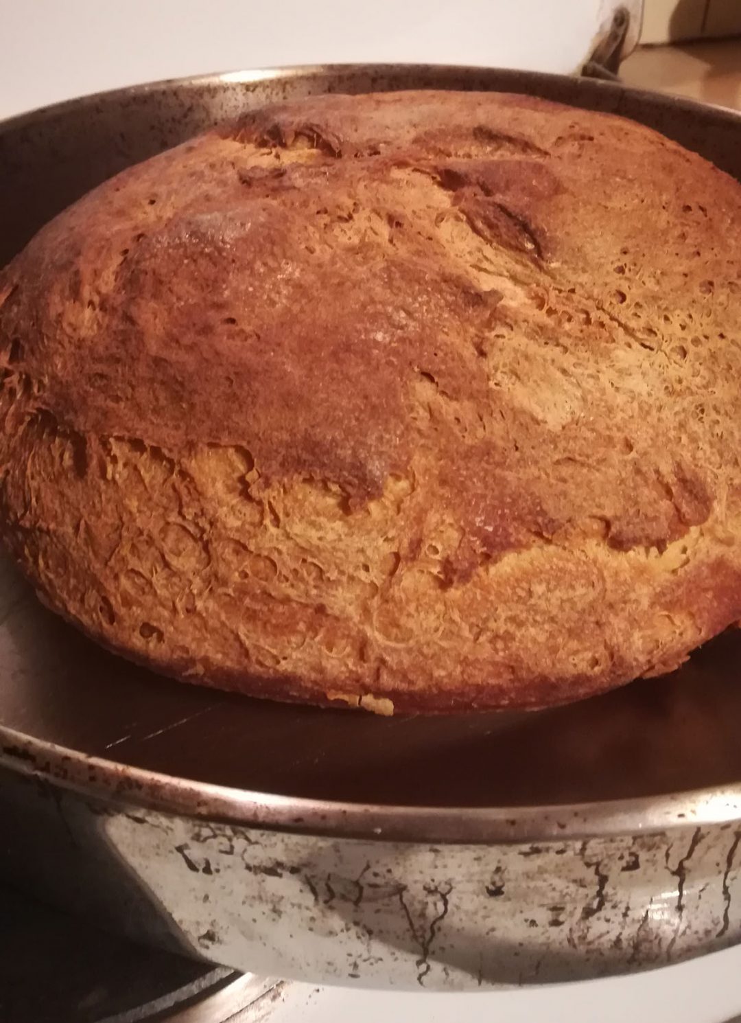 Recipe for Greek home-made bread with sourdough - KALLIERGO
